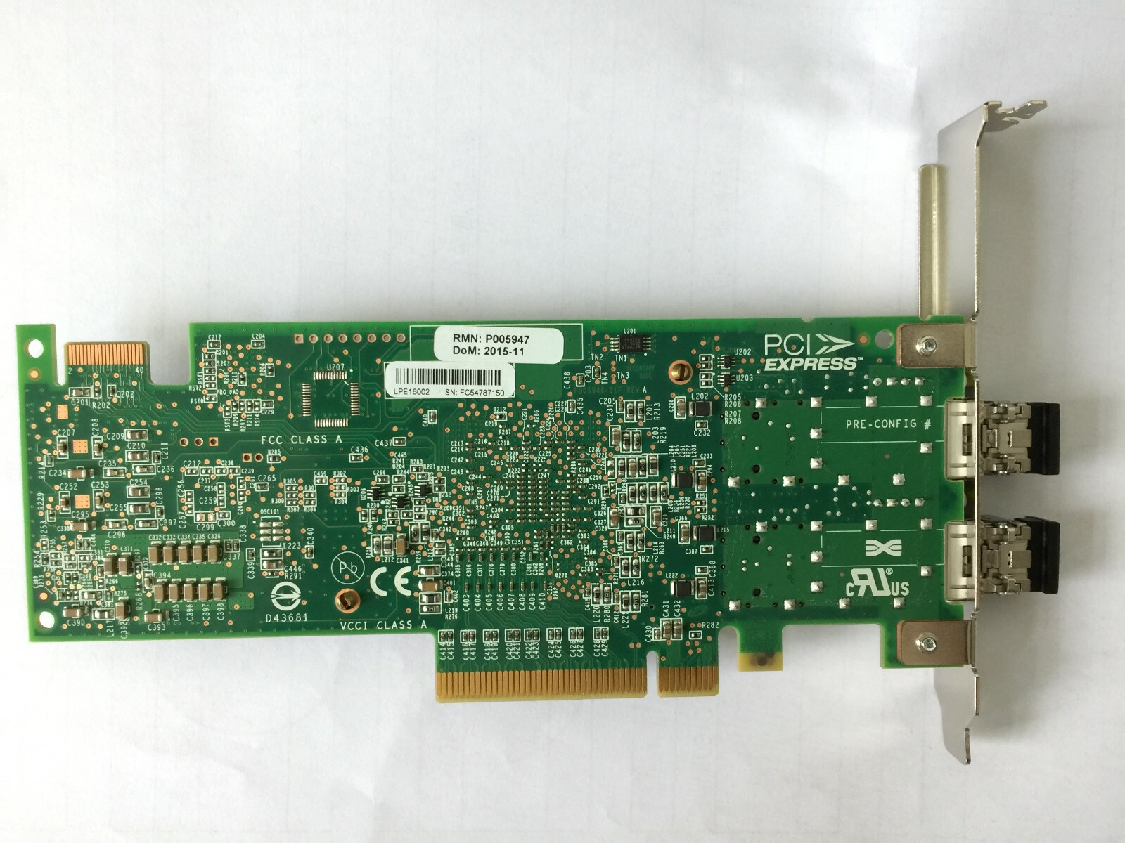 IBM 00E3496 2-Port PCIe2 16G HBA 577F EN0A EN0B | eBay