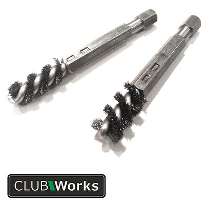 GolfWorks Golf club hosel honing drill bit/wire brush - Choose wood or ...