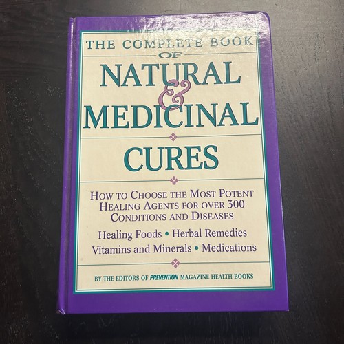 Health Book: The Complete Book Of Natural & Medicinal Cures (1994) Hard ...