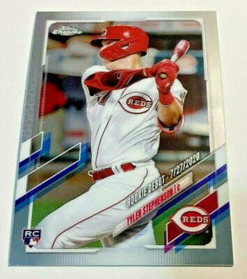 2021 Topps Chrome Update Baseball #USC26 Tyler Stephenson RC Rookie ...