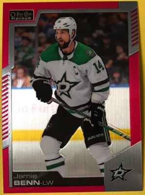 2020-21 OPC Platinum Jamie Benn Matte Pink Card # 68 | eBay