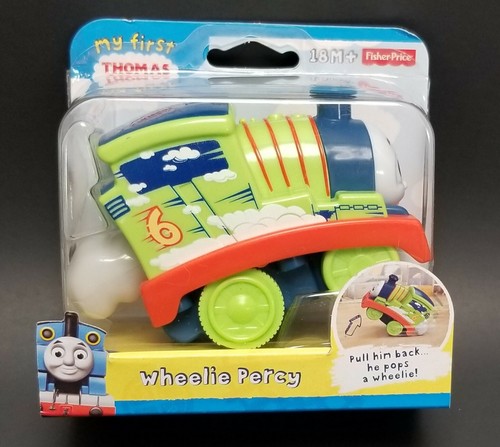 Fisher-Price My First Thomas the Train Wheelie Percy Toy Brand New MIP ...