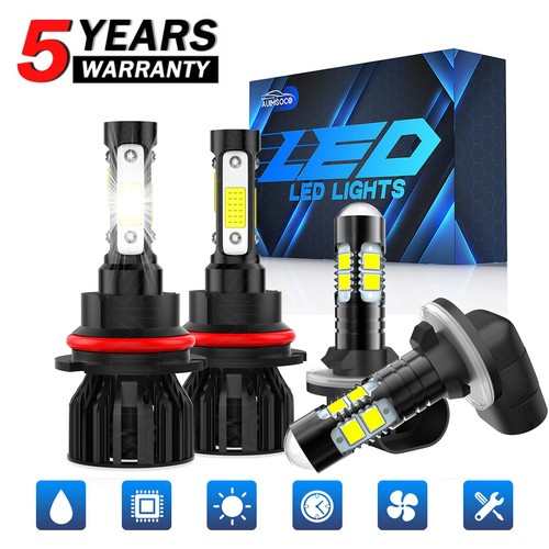 For 2001-2005 Dodge Stratus - LED Headlight Fog Lights High&Low Beam ...