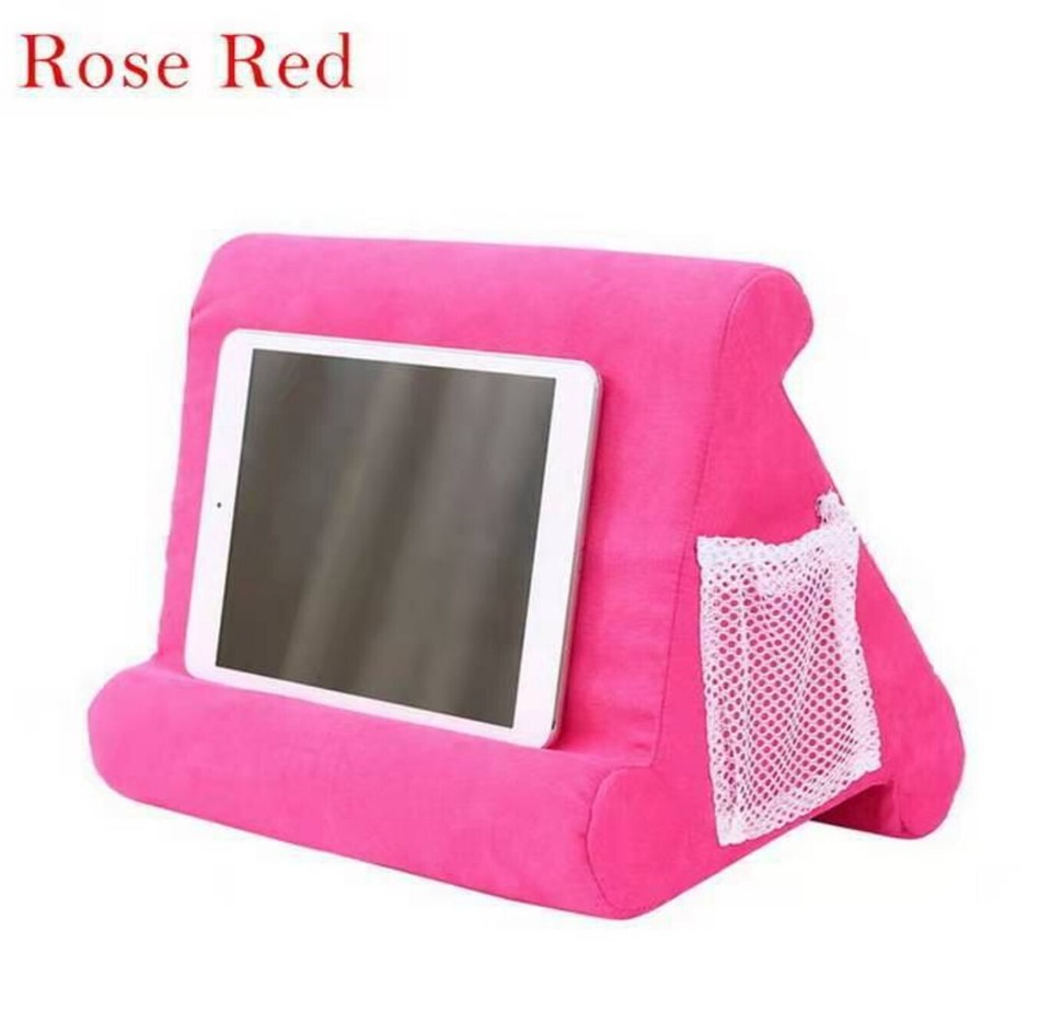 Hot Soft Pillow Lap Stand IPad Holder Tablet Multi-Angle Phone Cushion ...