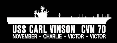 USS CARL VINSON CVN 70 Silhouette Decal U S Navy USN Military | eBay