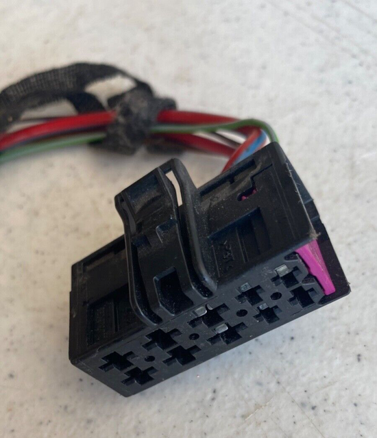 Audi 04 A8 10 Port 7 Pin Connector Housing Wiring 8e0 972 710 for sale ...
