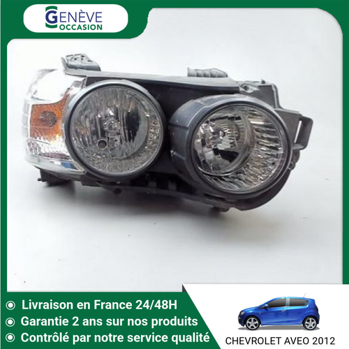 🇫🇷 PHARE DROIT CHEVROLET AVEO ♻️ 96831062 | eBay