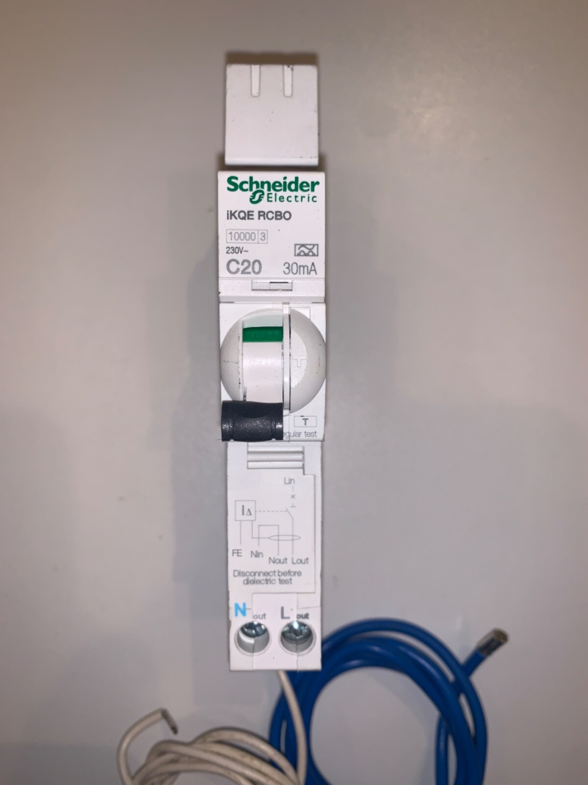 Schneider iKQE SQOR iKQ KQE RCBO 6a 10a 16a 20a 32a 40a 45a Type B C ...