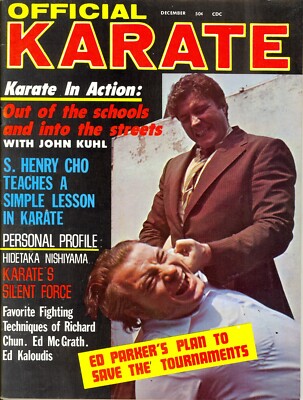 12/70 Official Karate Magazine Tournaments Ed Parker | eBay
