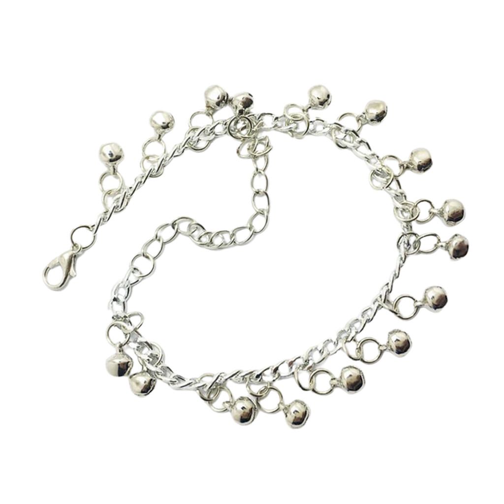 Belly Dance Anklet with Jingling Bells Beach Foot Wear Adjustable ...
