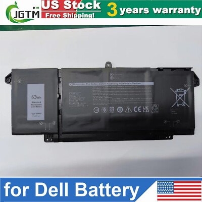 7FMXV Battery For Dell Latitude 5320 7320 7420 7520 9JM71 TN2GY 4M1JN ...
