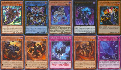 Yugioh Phantom Knights Deck - Rusty Bardiche Fog Blade Torn Scales Cir ...