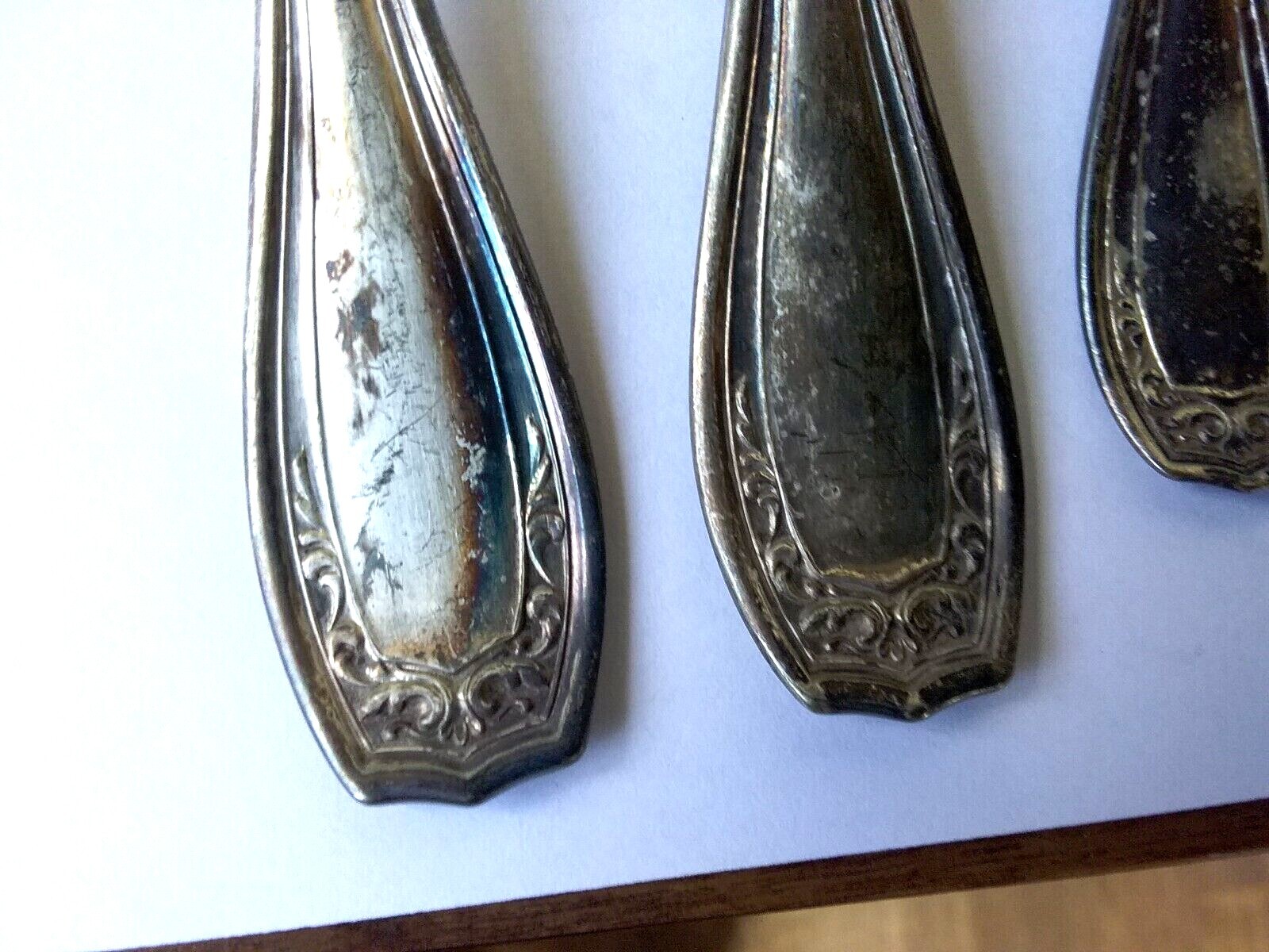 Lot. 12 Pieces R W Keystone Silverplate Flatware Serving Irving Pattern ...