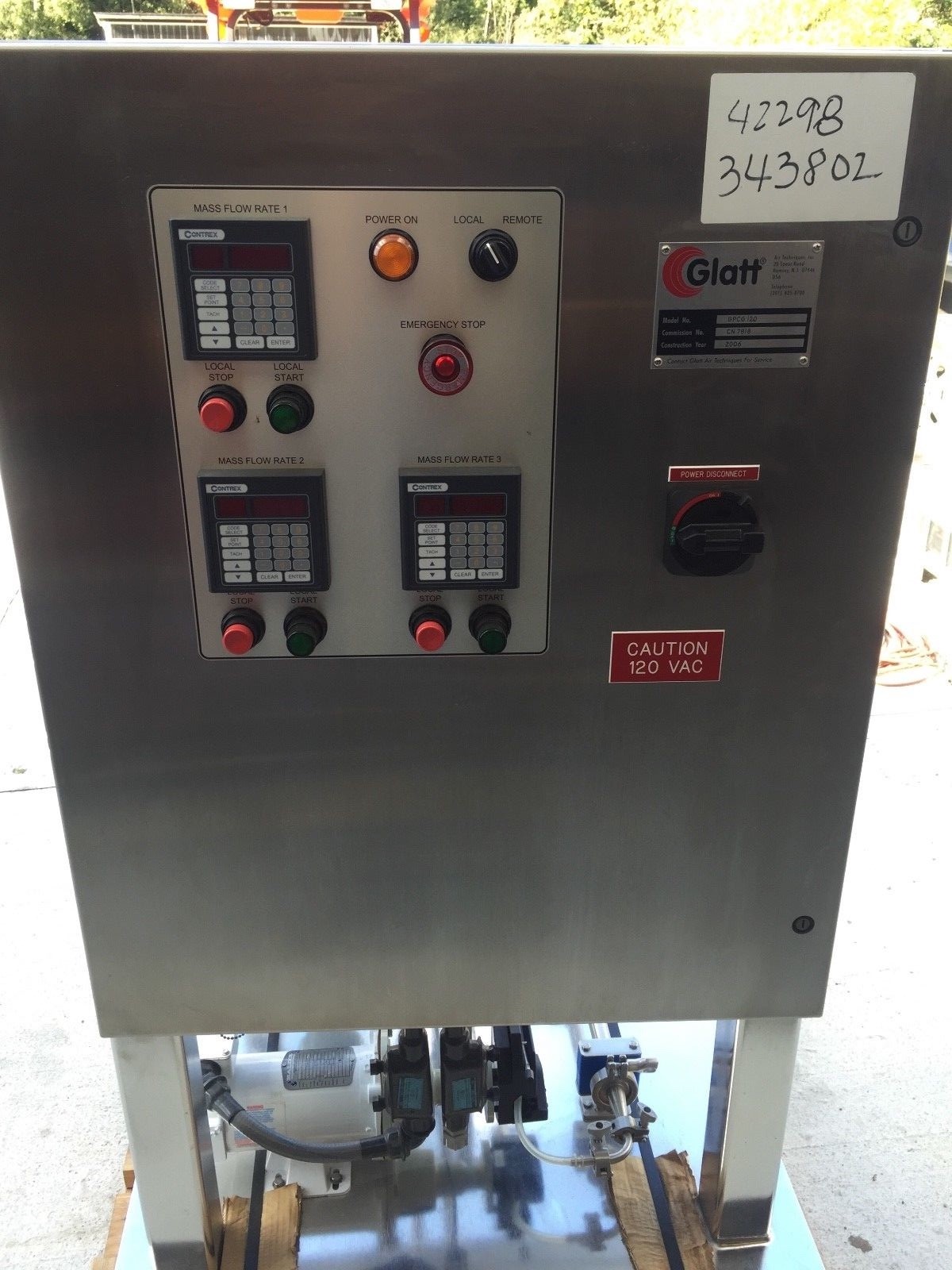 GLATT AIR TECHNIQUES GPCG 120 METERING PUMP SLED NEW | eBay