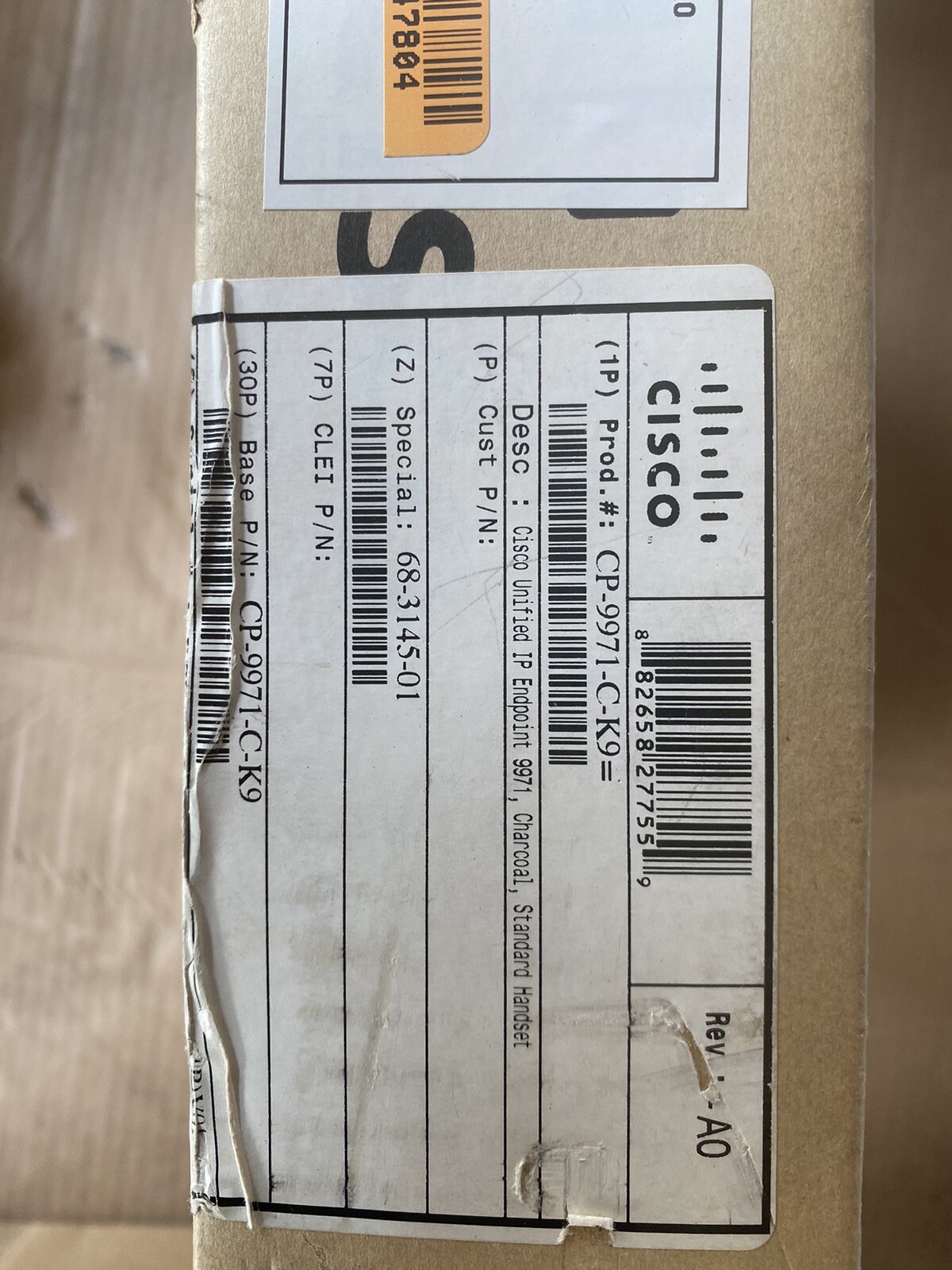 Cisco 9971 6-Line Unified IP Phone - Charcoal Gray (CP-9971-C-K9) | eBay