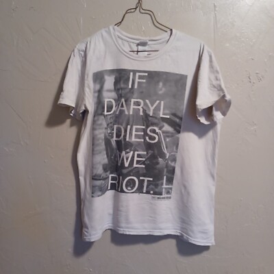 Gildan 2012 Walking Dead If Daryl Dies We Riot Teen Large Tee Shirt | eBay