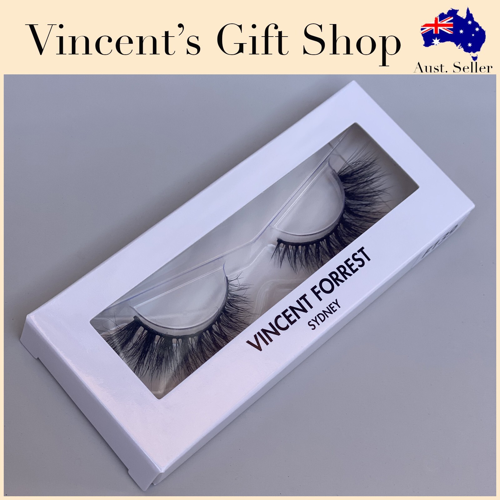 Handmade 3D Faux Mink EyeLashes - Vincent Forrest Sydney - F139 | eBay