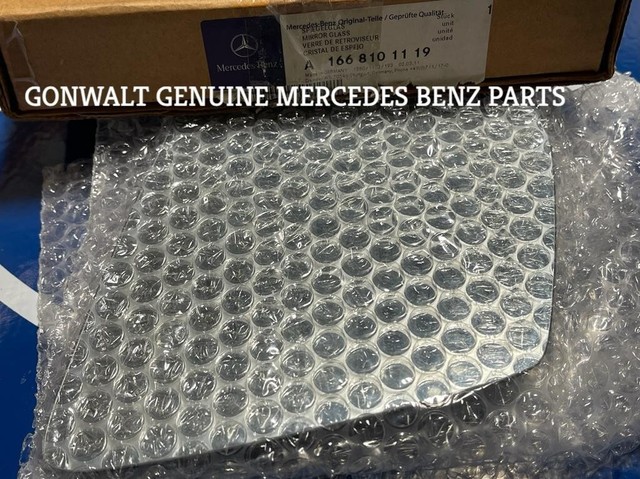 Mercedes-Benz 1668101119 Genuine OEM Factory Original Mirror Glass for ...