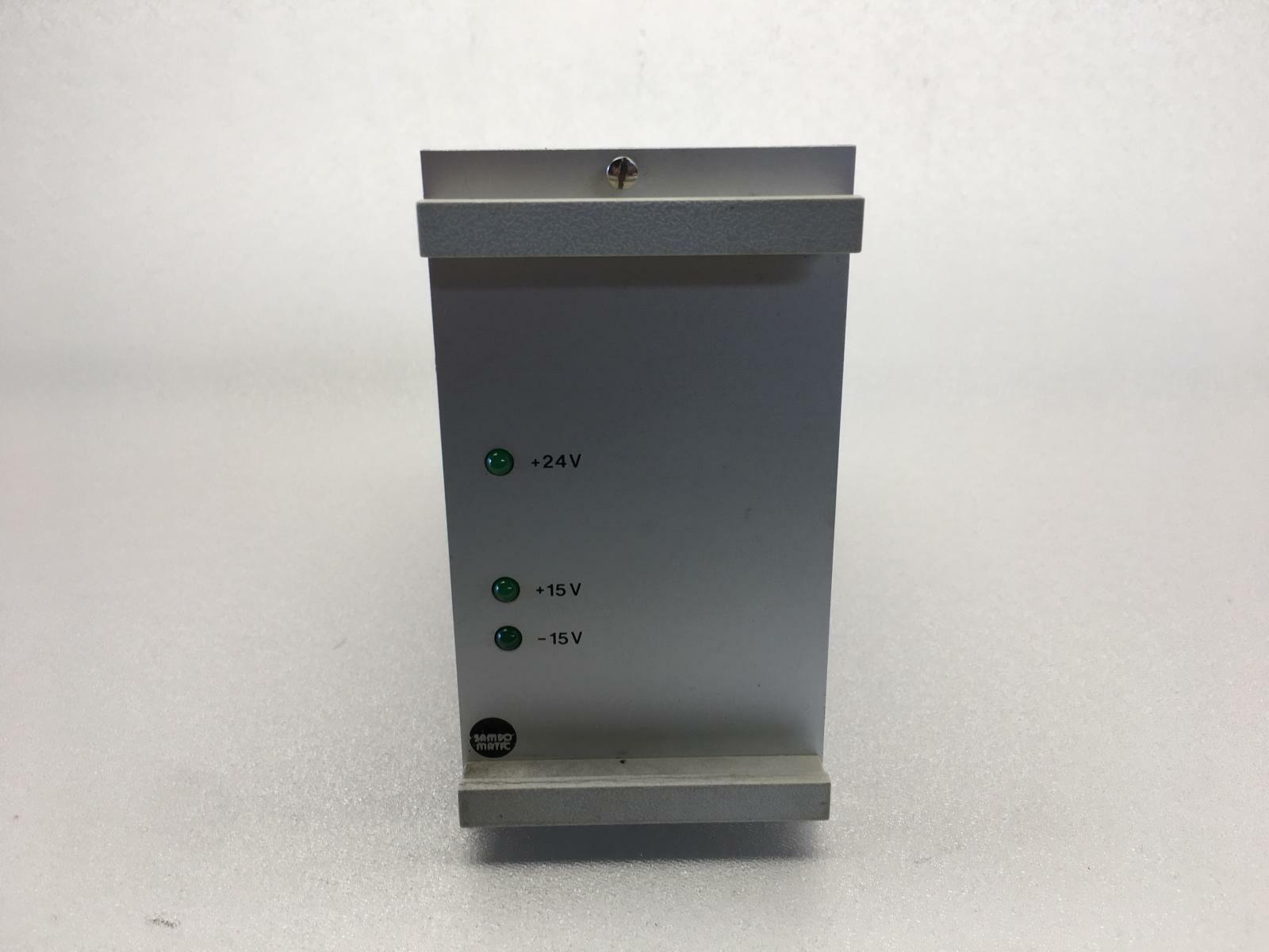 Samsomatic Slide-Rule 1180-7633 Power Insert Control Card +24V +15V ...