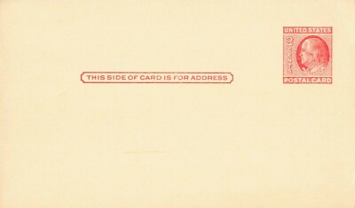 Postcard United States Postal Card Two Cents Blank | eBay