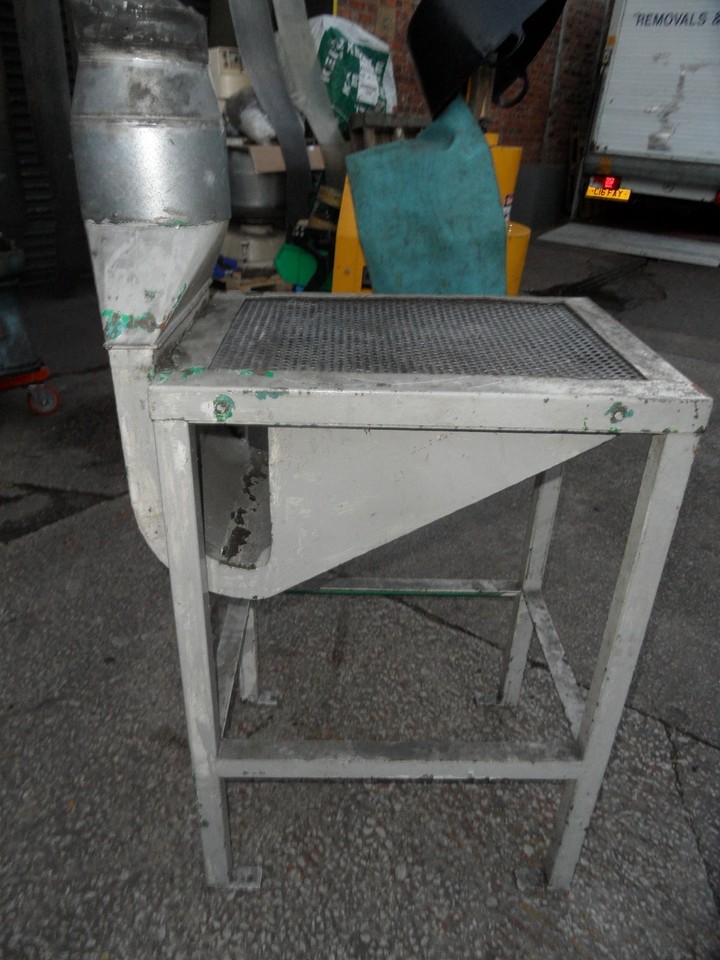 Downdraft Fettling Table. Small Dust Extractor Table for Grinding ...