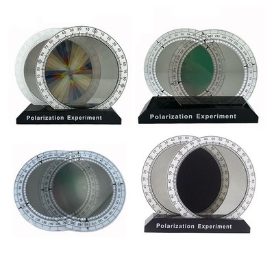 Light Polarization Teaching Aid with Interference Plate and Polarizers ...