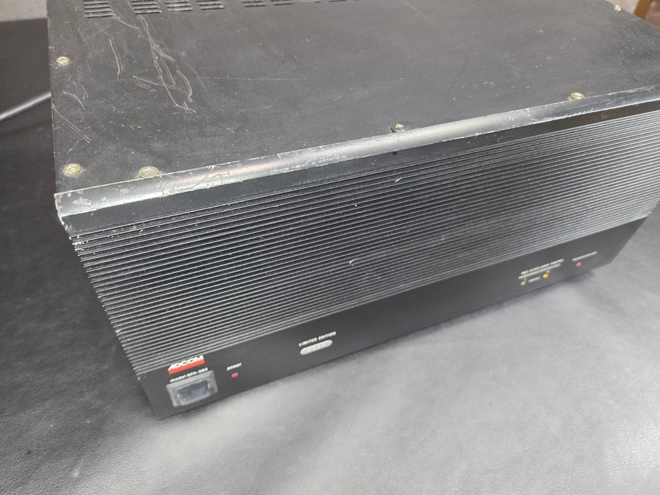 Adcom GFA- 585 Limited Edition Power Amplifier Numbered Parts Repair ...