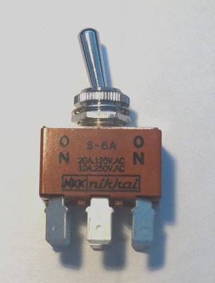 NIKKAI Switch S-6A 20A 125V AC 10A 250V AC | eBay