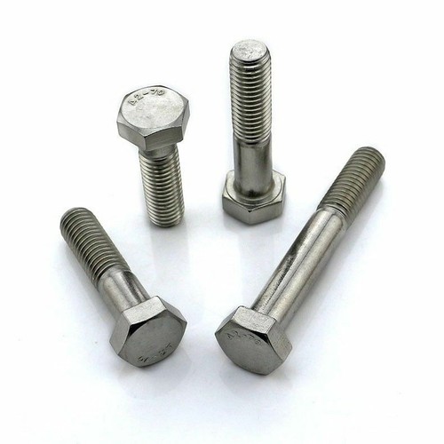 M6 M8 M10 M12 Hex Tap Bolts Hexagonal Screws Half-Thread 304 Stainless ...