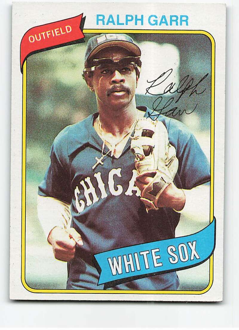 1980 Topps #272 Ralph Garr EX/NM White Sox ID:114348 | eBay