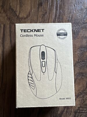 Tecknet Wireless Optical Mouse M003 BLUE ***NEW UNOPENED*** | eBay