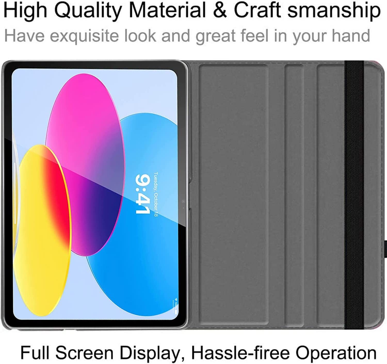 360 Case Cover For iPad 11 13 2024 Pro 2nd 3rd 4/5/6/7/8/9/th Gen 10.2 ...