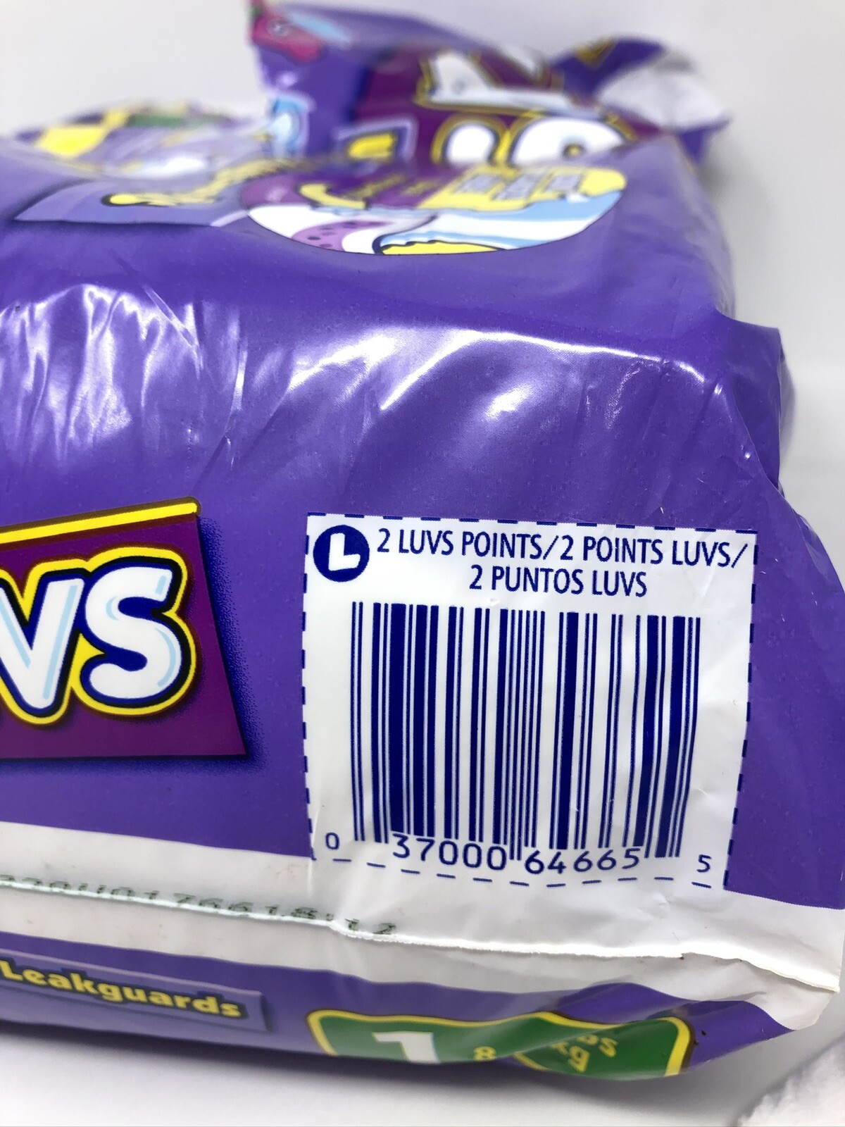 HUGE LOT (36) Luvs Vintage 2002 Size 1 Barney Diapers New Open Original ...