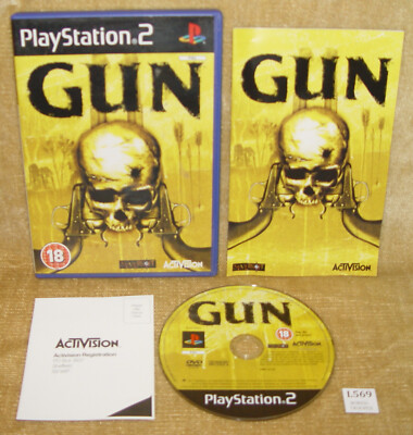 SONY PLAYSTATION 2 - GUN - SHOOTING ACTION ADVENTURE PS2 VIDEO GAME ...