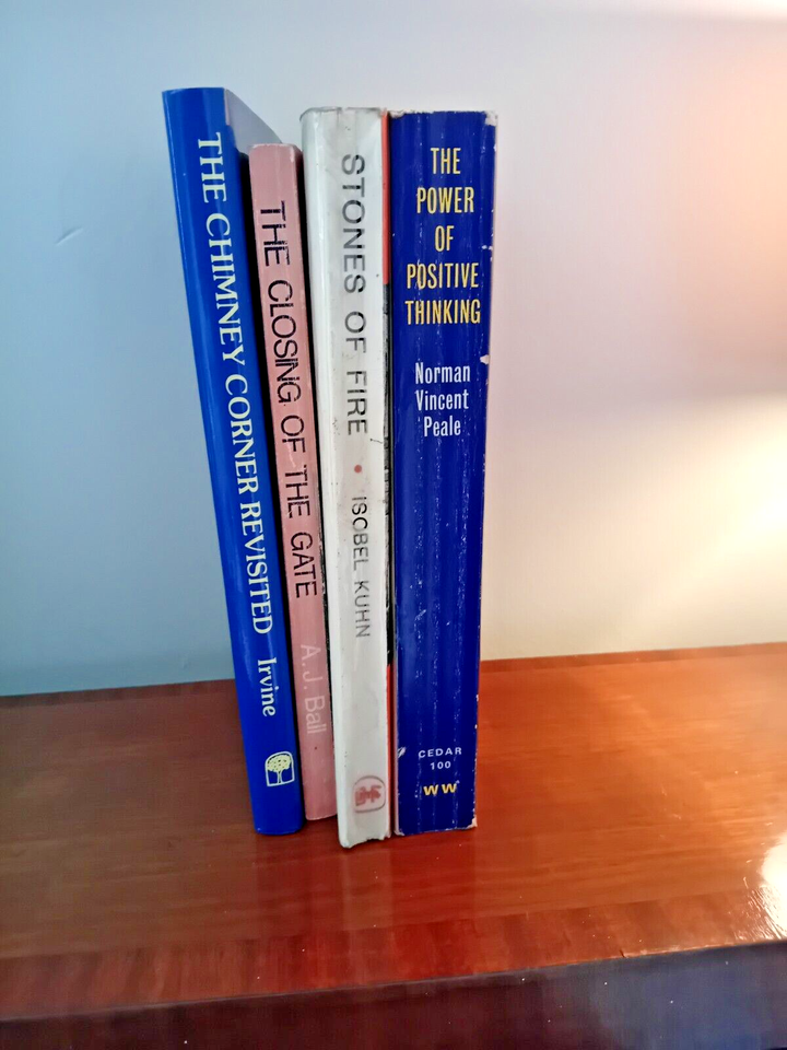 Vintage Books Job Lot x 4 Norman Peale,Alexander Irvine, A.J.Ball ...