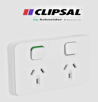 10 pack - Clipsal Iconic Double Powerpoint 10A | 3025-VW | eBay Australia