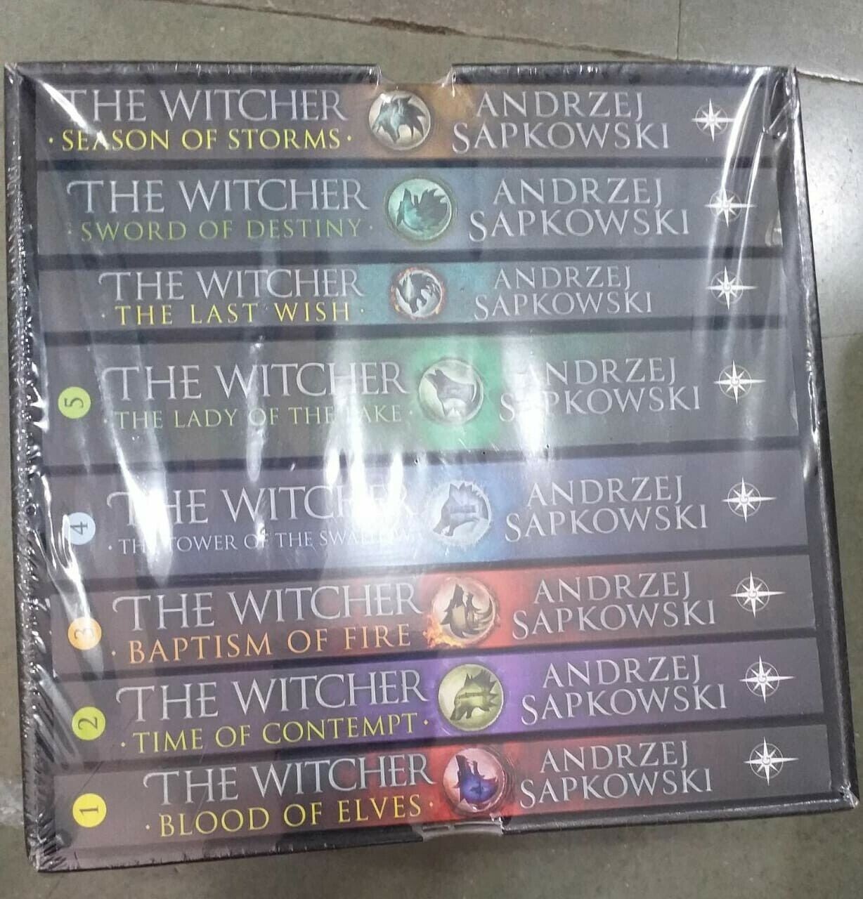 The Witcher Box Set by Andrzej Sapkowski (Paperback) Now on Netflix | eBay