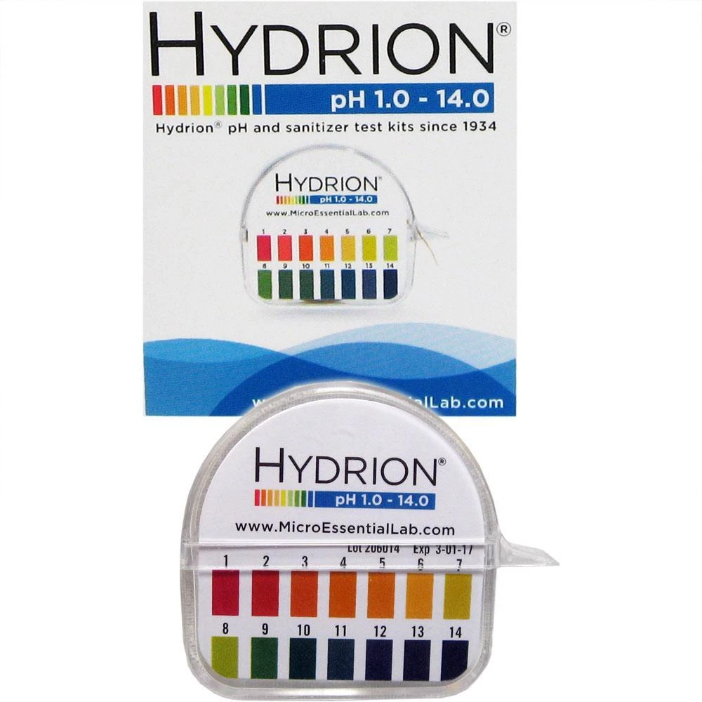 Hydrion Paper Color Scale