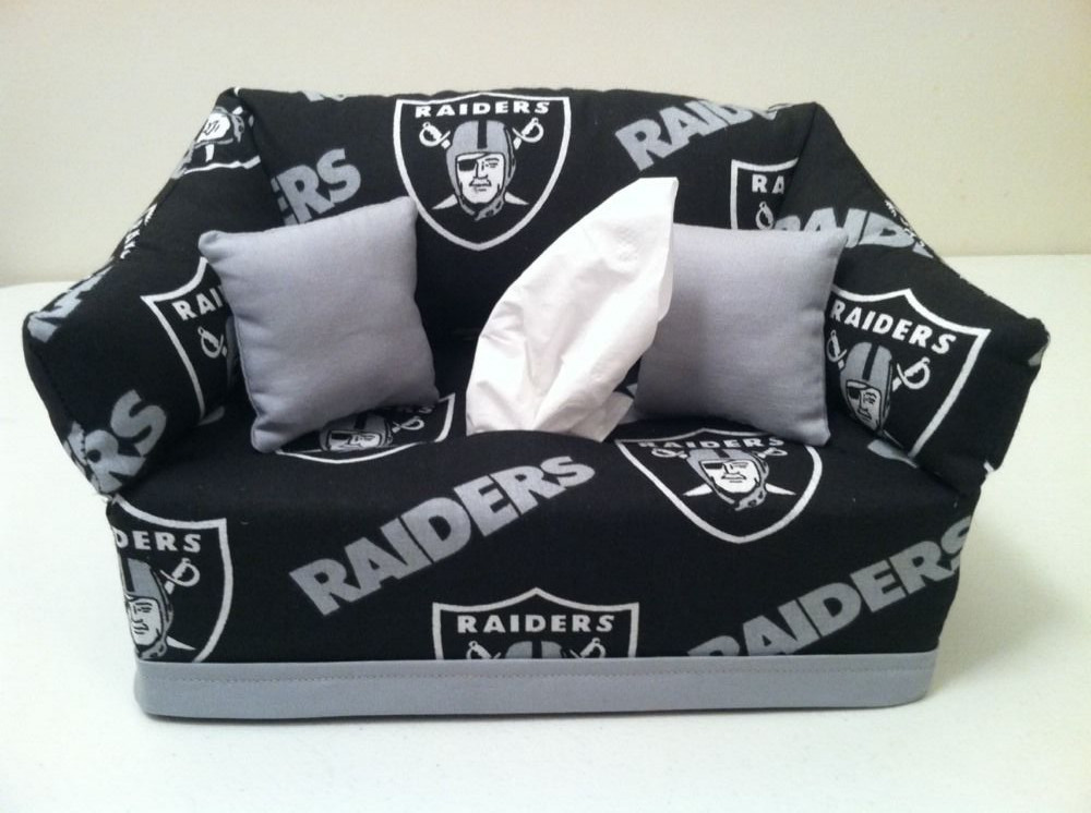 NFL Las Vegas Raiders Tissue Box Cover Handmade | eBay