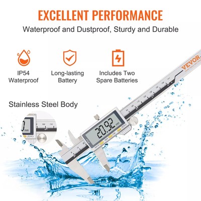 Digital Caliper 12 Inch – Precision Measuring Tool for Machining ...