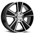 1 New 20x11 Vision V223 Stunner Gloss Black Machined Face 5x120 ET40 ...