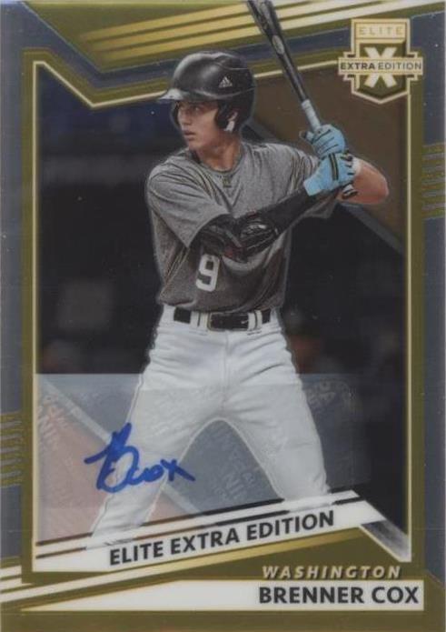 2022 Panini Elite Extra Edition - Brenner Cox #111 Optic Signatures /99 ...