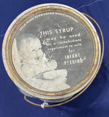 Vintage 38 Penick&Ford Metal Baby Formula Powder Advertising Tin Can ...