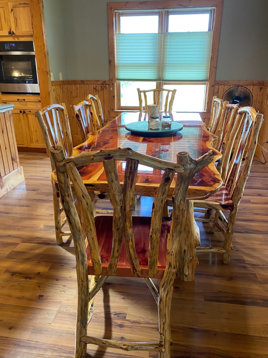 Log Dining Room Table