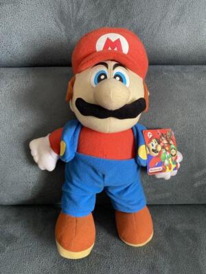 [USED] Nintendo Super Mario Plush Stuffed Toy with tag 2003 Rare Kelly ...