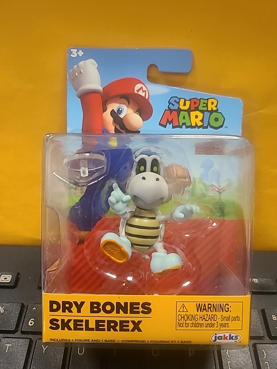 World of Nintendo Super Mario Dry Bones Skelerex Figure 2.5 Inch 2019 ...