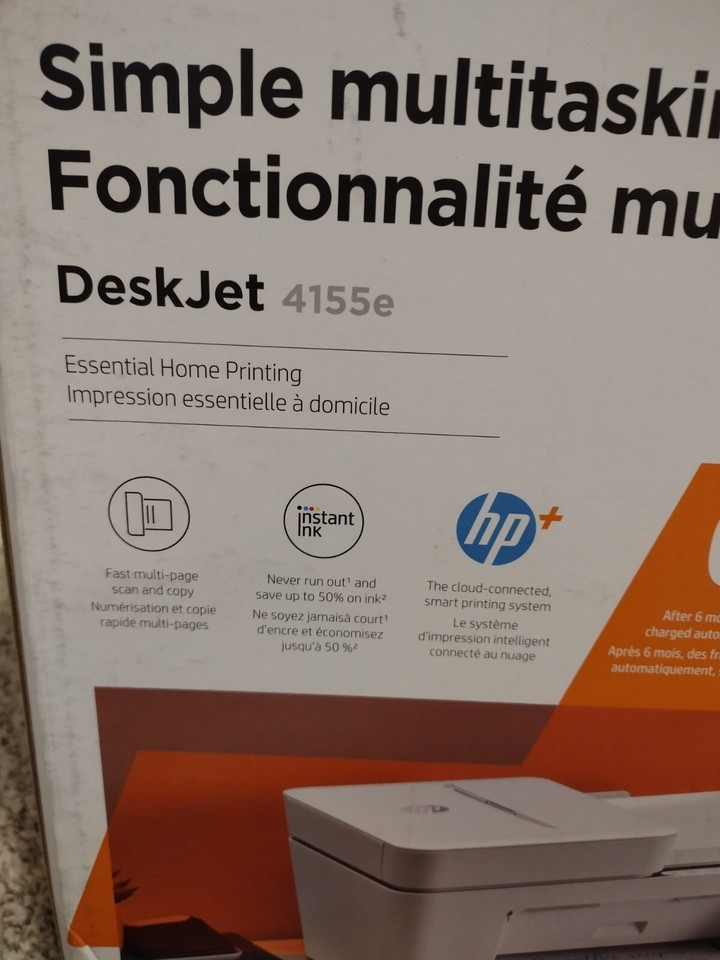HP Deskjet 4155e Home Printer + Extra Ink cartridges. | eBay