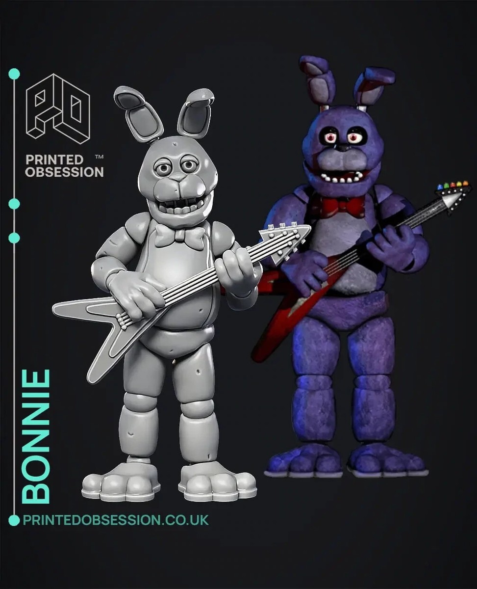Full Body Unwithered Bonnie Unwithered Bonnie Download Free 3D Model