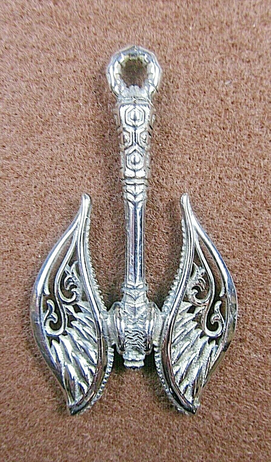 Fancy Labrys Stainless Steel Double-Headed Ax 2-Sides Pendant Jewelry ...