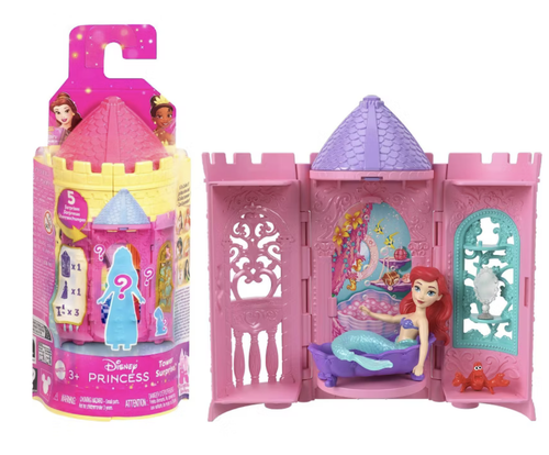 Disney Princess Tower Surprise Small Dolls Stacking Playsets Toy New ...
